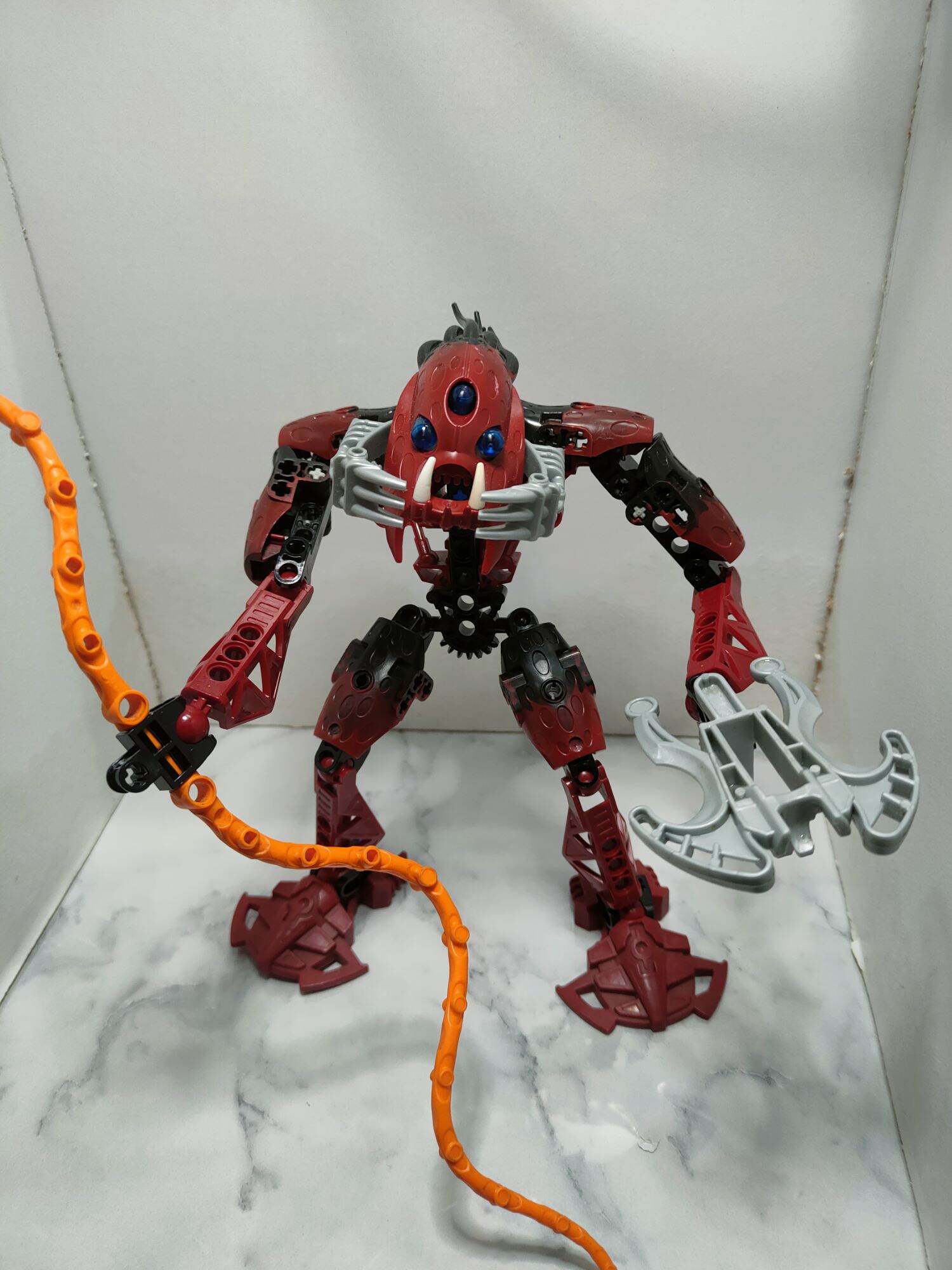 (Retired set ปี 2007) Lego Bionicle แท้ 8917 Barraki Kalmah ขาด squid ...