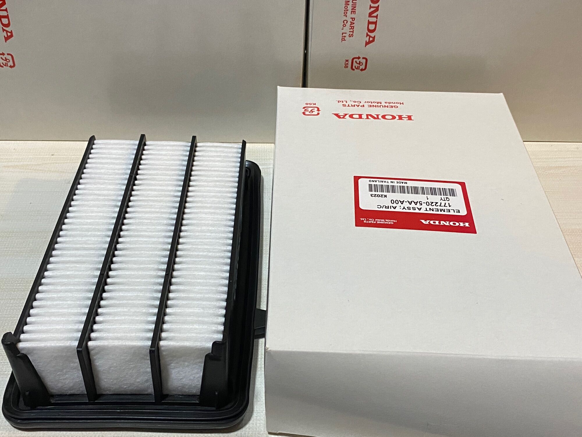 กรองอากาศ HONDA CIVIC FC 1.5 เทอร์โบ CIVIC FK 1.5 เทอร์โบ รหัสแท้ 17220 ...