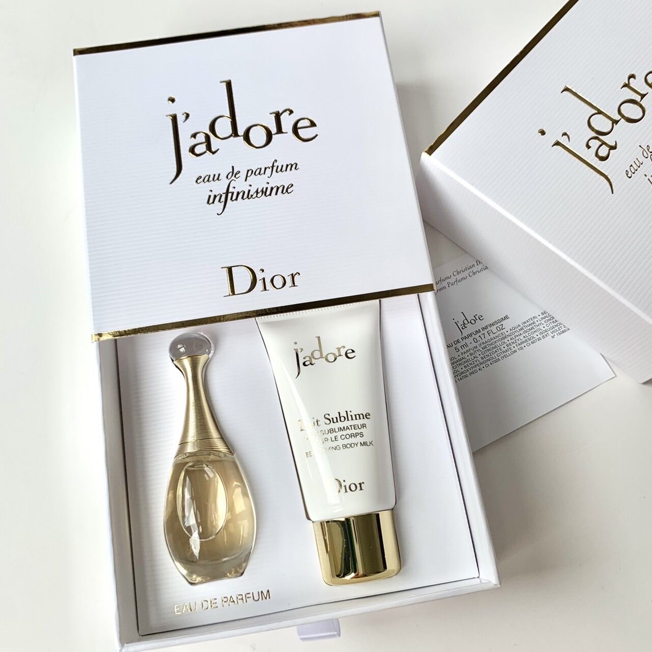 น้ำหอมจิ๋วมินิ Christian DIOR J’Adore Jadore Gift Set 2Items (In Box ...