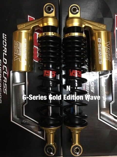 โช็ค YSS ALL NEW PCX 150 2018-19 TC302-350TL-853N G-PLUS GOLD NEW BLACK/RED/GOLD ราคา3750 - MixASale