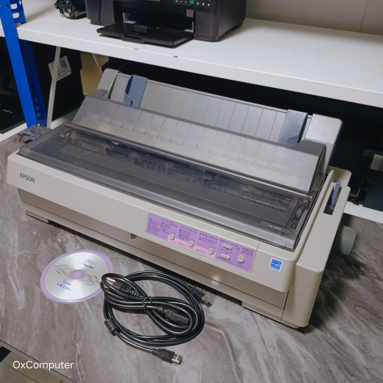 Epson LQ-2190 dotmatrix printer มือสอง ปริ้นใบเสร็จลอกลายสัก - Ox ...