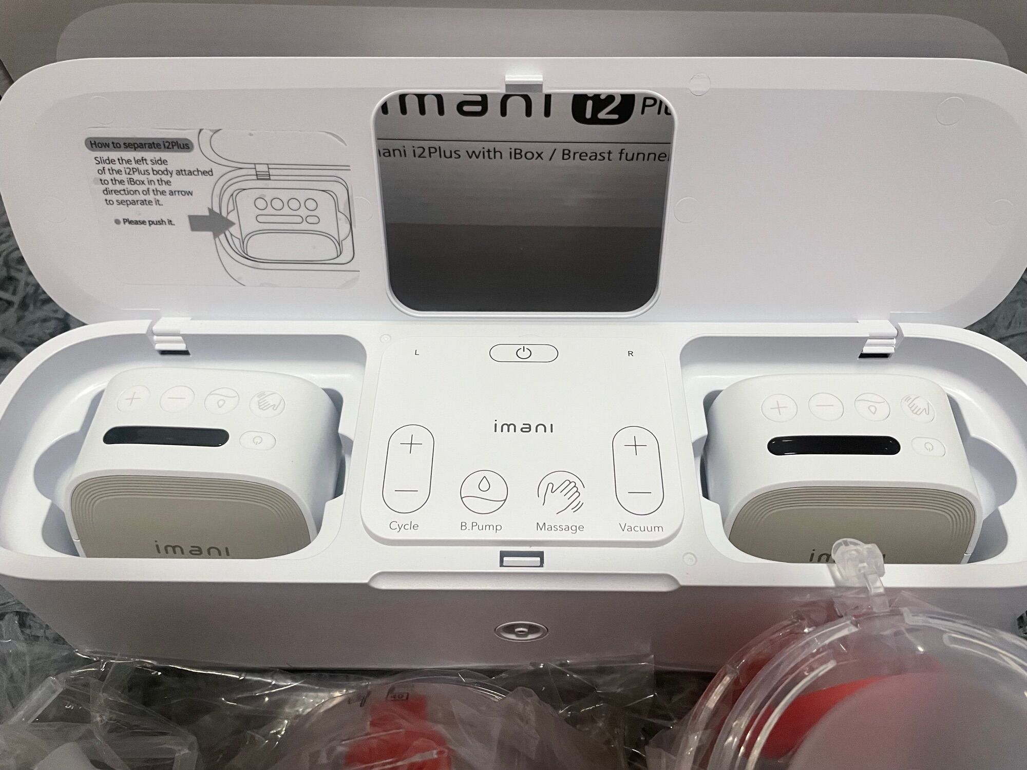 เครื่องปั้มนมimani i2 plus ibox รุ่นใหม่ล่าสุดมือ1 - ปั้มนมน้องPP ...