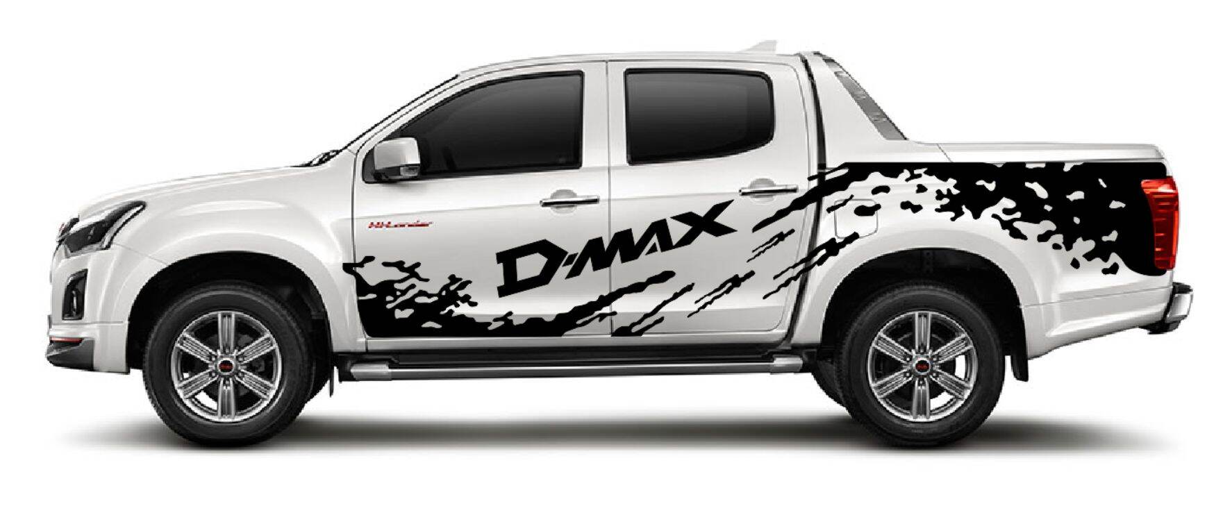 สติ๊กเกอร์ isuzu d-max สติ๊กเกอร์แต่งรถ d-max ลายโคลนสาด d-maxลายรถ ...