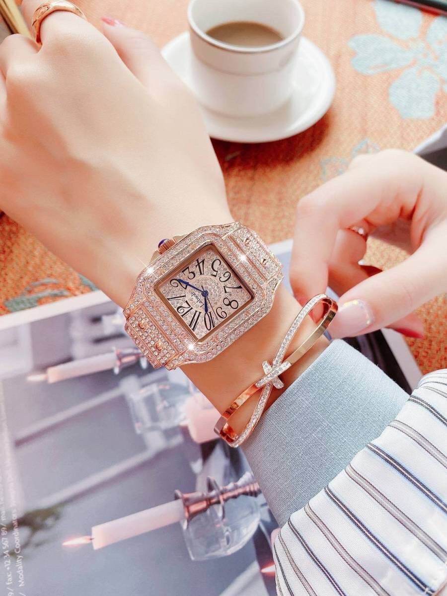 LABAOLI นาฬิกาข้อมือผู้หญิงฮิตอันดับ1 กันน้ำได้ 100% สินค้านำเข้า ของแท้100% | Lazada.co.th