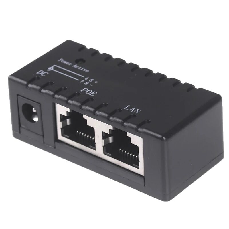 1PC 2V - 48V Passive POE สำหรับกล้อง IP โทรศัพท์ VoIP เครือข่าย AP ...