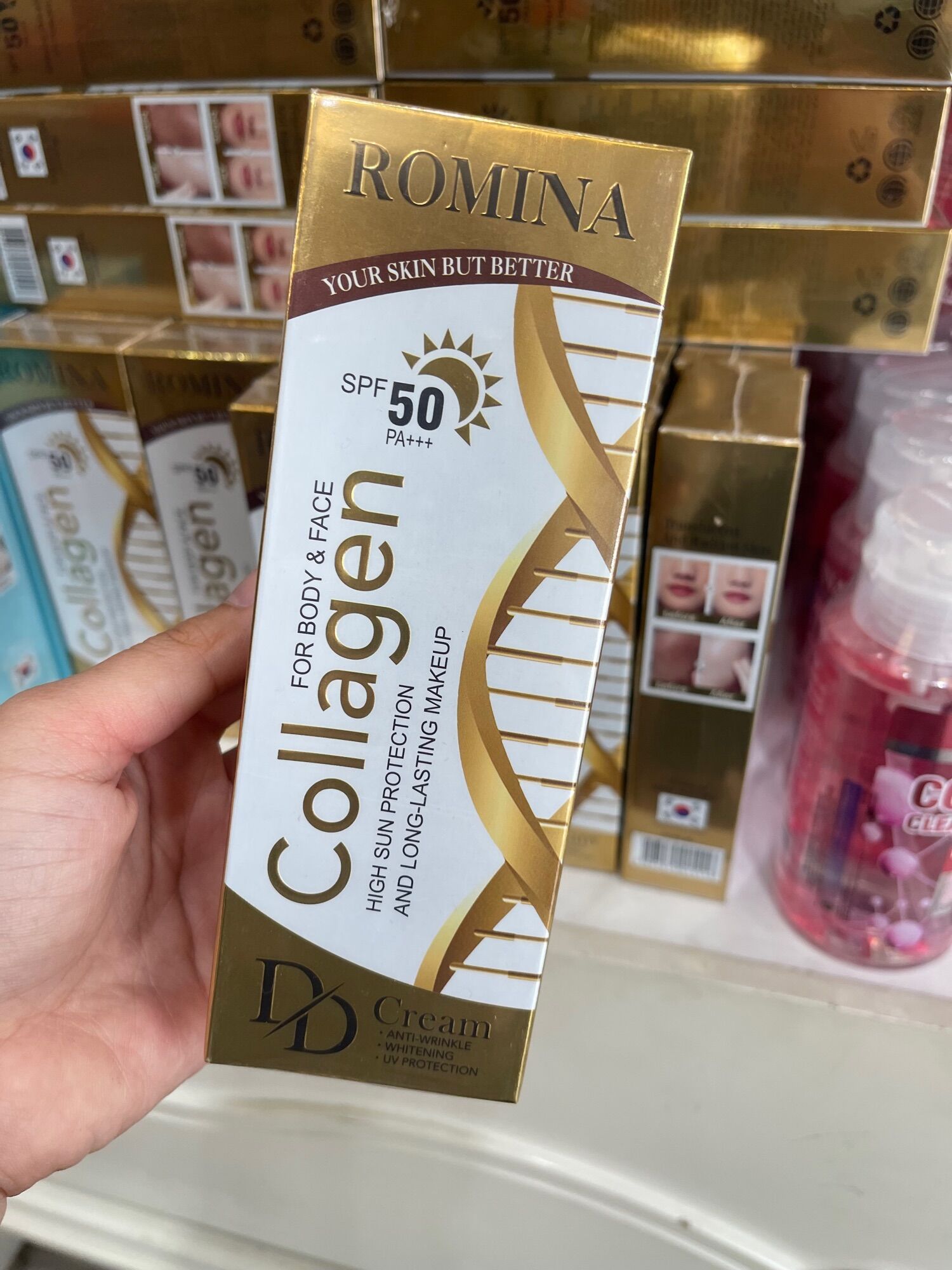 Romina DD Collagen Color Control Cream Spf50+ 100ml. โรมิน่า ดีดี คอลลา ...