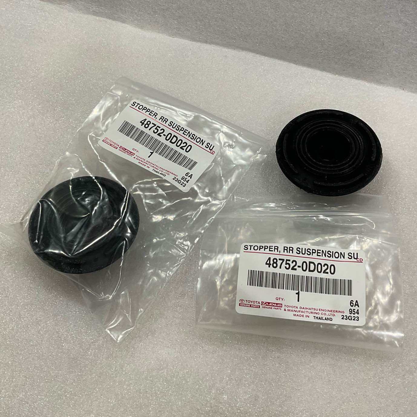 ยางรองโช้คหลัง แท้เบิก Toyota Vios NCP93 ปี07-13 Yaris NCP91 ปี05-13 ...