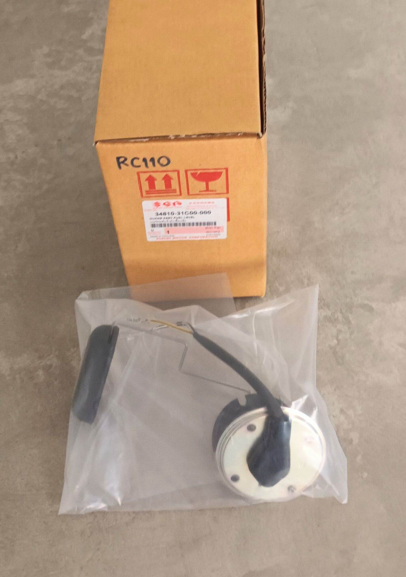 เกย์วัดระดับน้ำมันเบนซิน/ ลูกลอยถังเบนซิน SUZUKI RC110, CRYSTAL ...