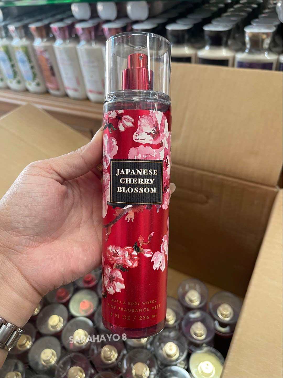 Bath and Body Works Japanese Cherry Blossom Fine Fragrance Mist 236ml. แท้ | Lazada.co.th