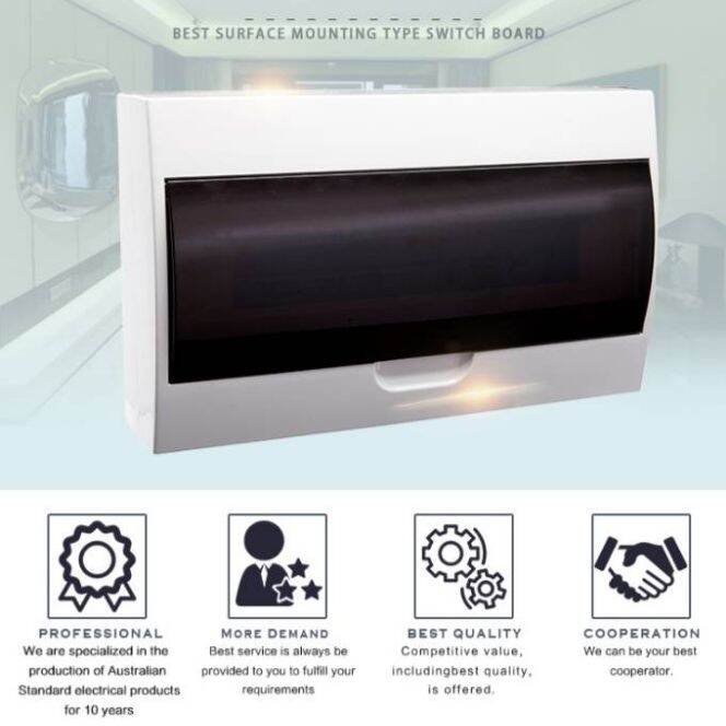 ตู้ควบคุมอุปกรณ์ระบบไฟฟ้า 24 ช่อง CONSUMER UNIT 24 WAY - Solar Everyday ...