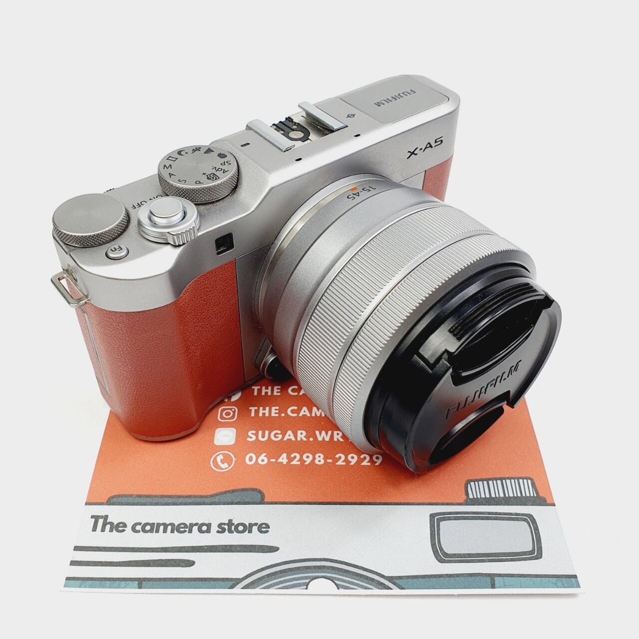 FUJIFILM XA5 สีชมพู - The camera store - ThaiPick