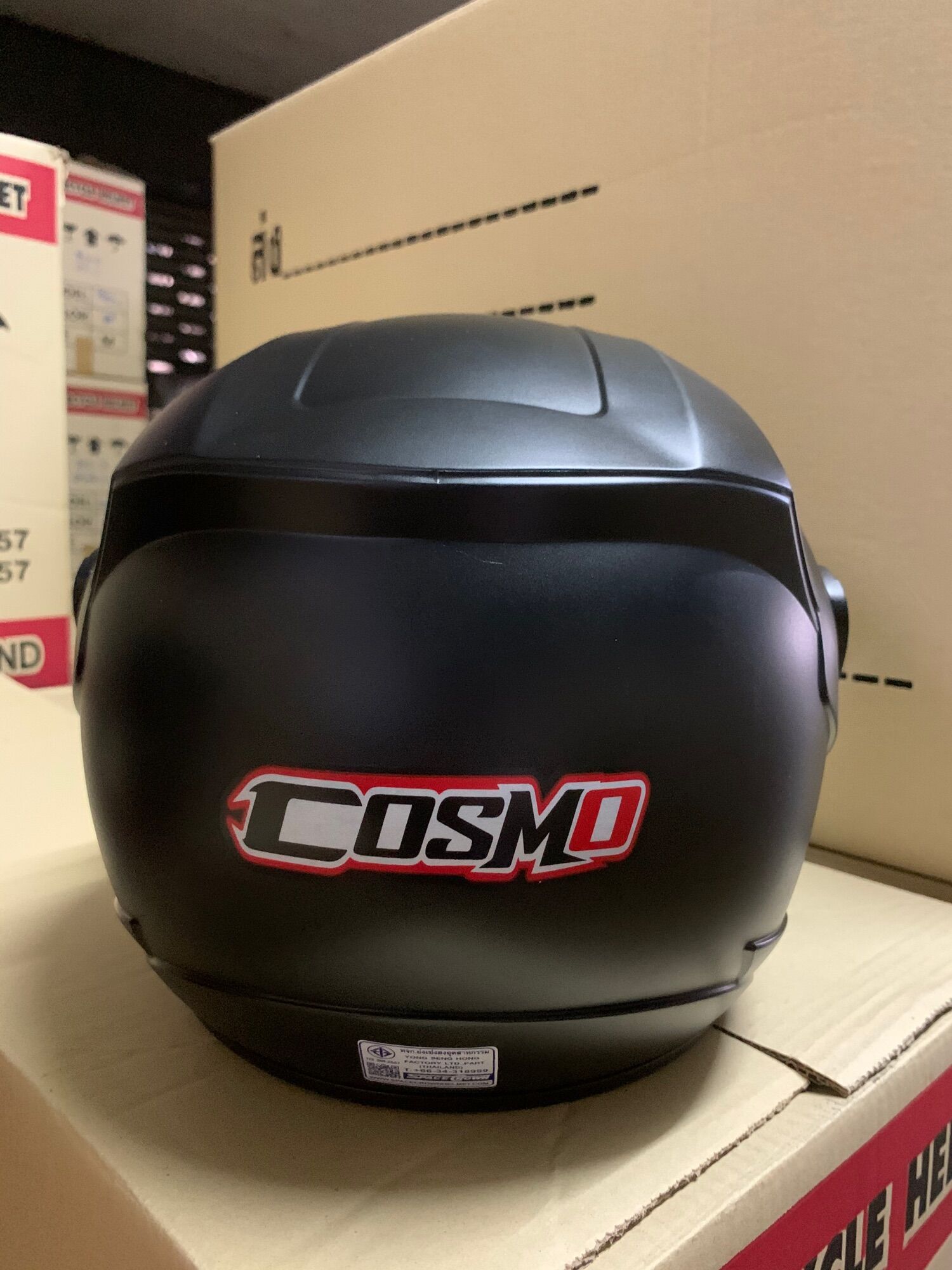 Space Crown หมวกกันน้อคเต็มใบ รุ่น Cosmo | Lazada.co.th