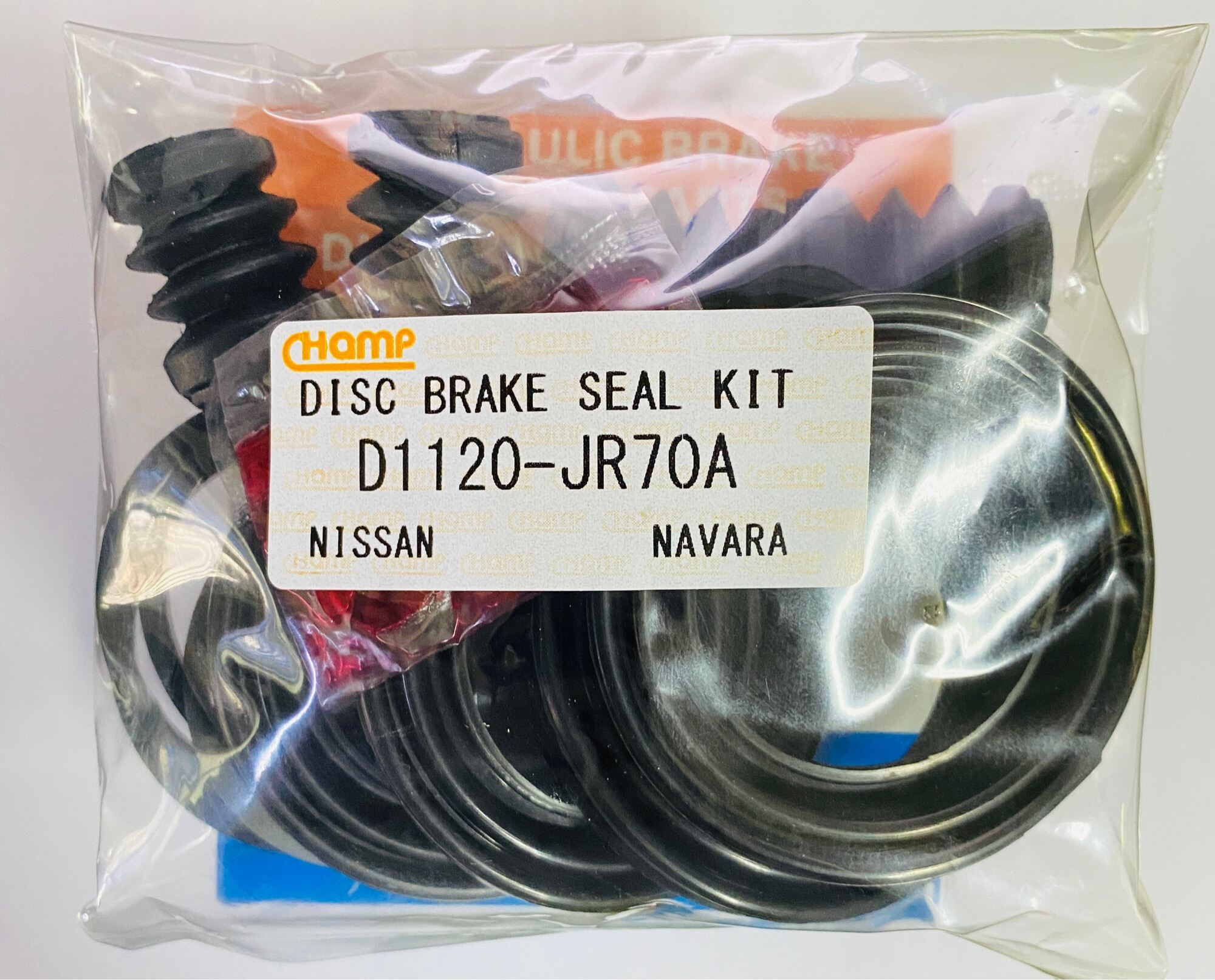 ชุดซ่อมยางดิสเบรคหน้า NISSAN NAVARA ยี่ห้อ CHAMP รหัสสินค้า D1120-JR70A | Lazada.co.th