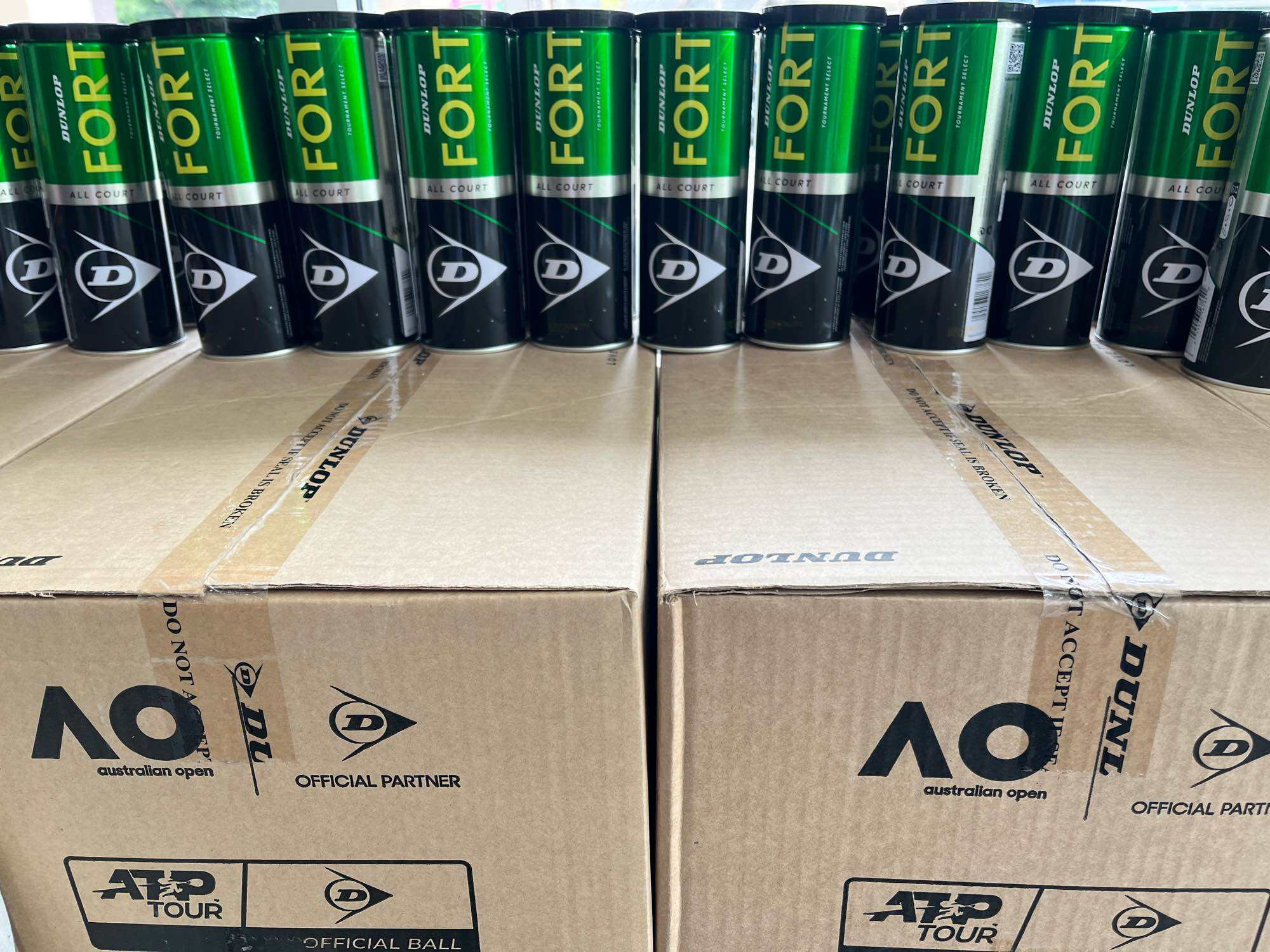 DUNLOP FORT ALL COURT 1กล่อง(box) 24กระป๋อง(can) - Sport Nova - ThaiPick