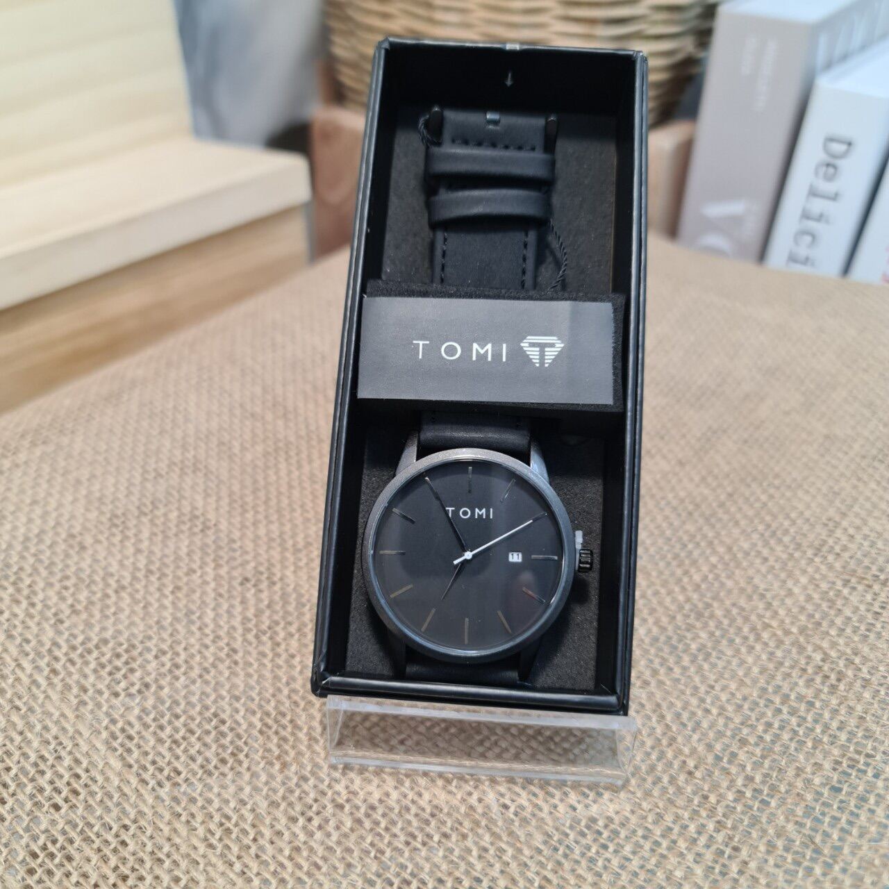Tomi watch รุ่น T071 นาฬิกาข้อมือแบรนด์ (โทมิ) นาฬิกา กันน้ำ พร้อมกล่อง มีเก็บปลายทาง นาฬิกา ...
