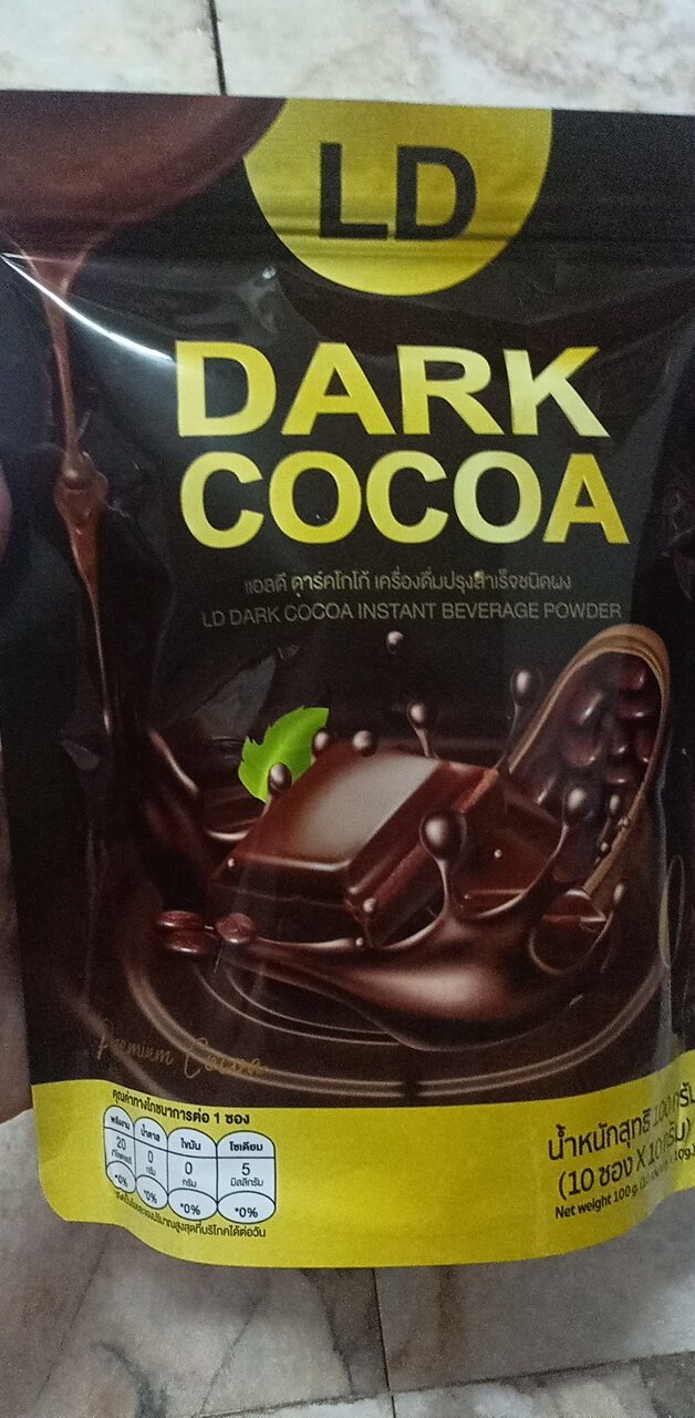 LD DARK cocoa 10ซอง - ไอส์ &หยวน ช้อป - ThaiPick