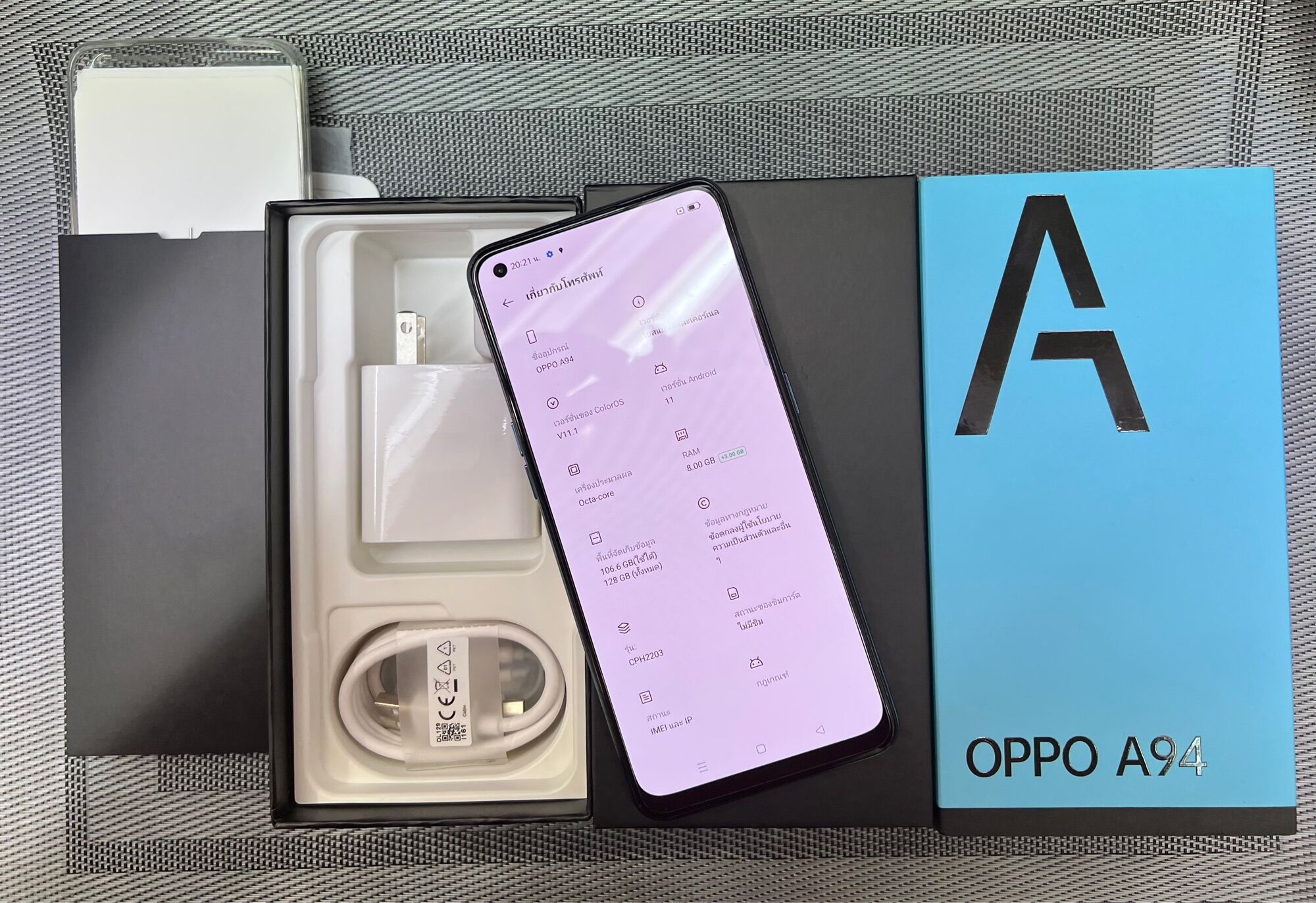 OPPO A94[Ram8+128GB]เครื่องศูนย์มือ2สภาพใหม่ - แพนเตอร์โมบาย - ThaiPick