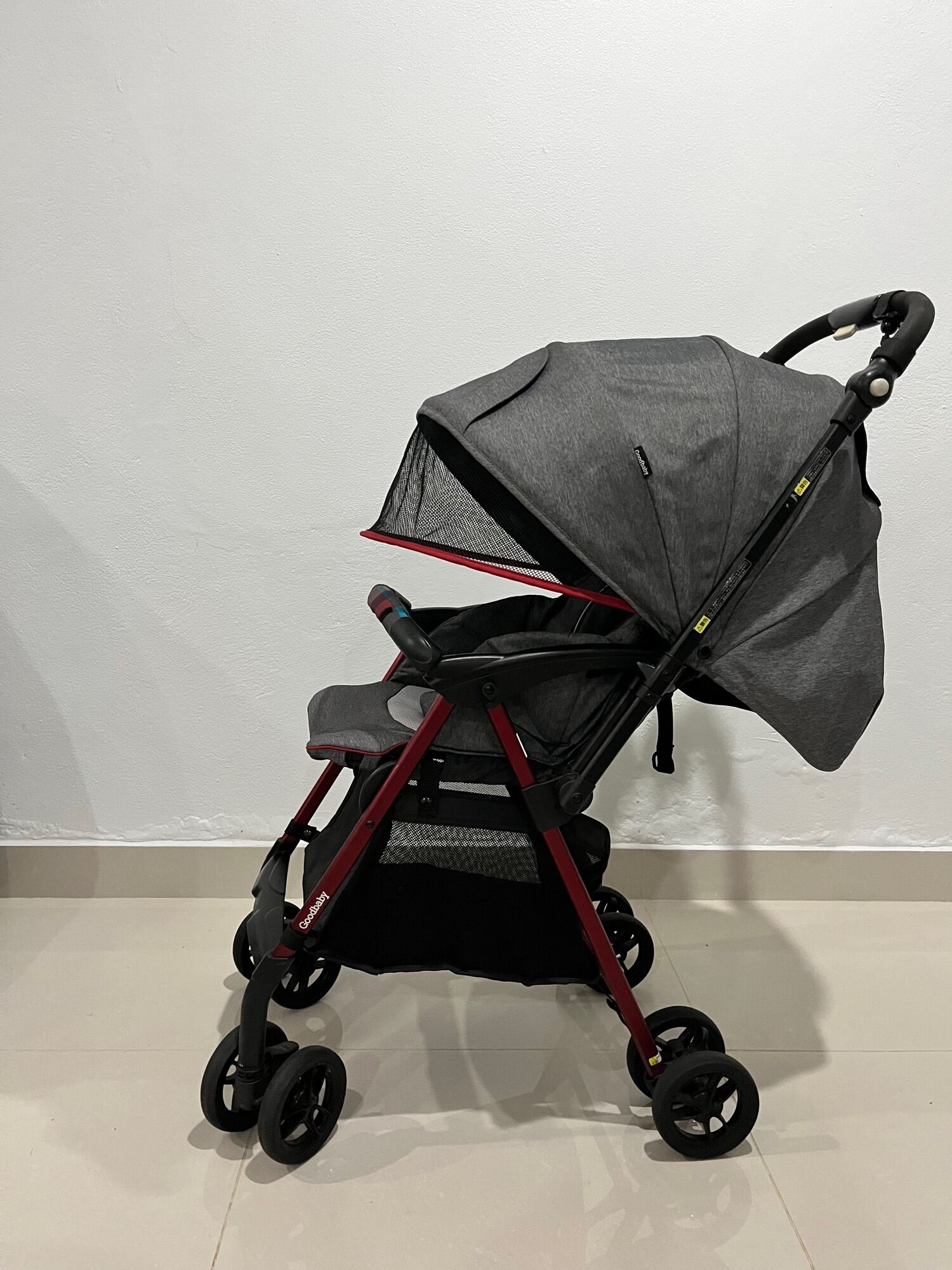 รถเข็นเด็กมือสอง Goodbaby gb raquid สภาพสวย รถเข็นพับมือเดียว เบาะสูง ...