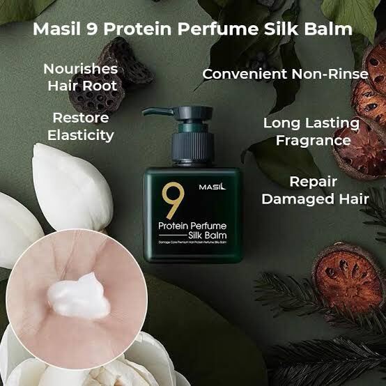 แท้/ส่งไวมาก???? Masil 9 Protein perfume silk balm 180ml. มาส์กบาล์มบํารุงผม - skincarebyluck ...