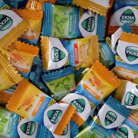 ลูกอมวิกแก้ไอ 200 เม็ด VICKS candy 200 Jar(Full jar) - PUMONA SHOP ...