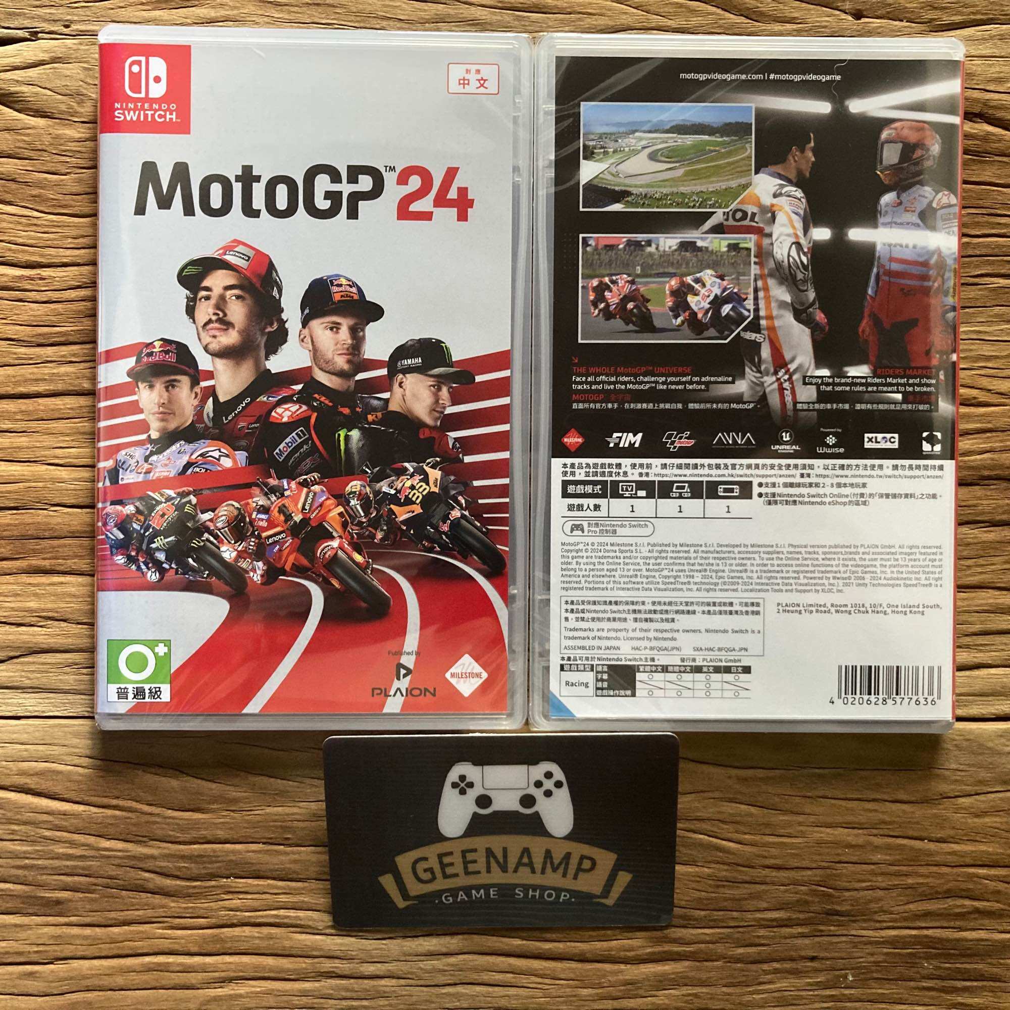 NSW [มือ1] MotoGP 24 (ASIA)(EN) - Nintendo Switch # Moto GP 2024 ...
