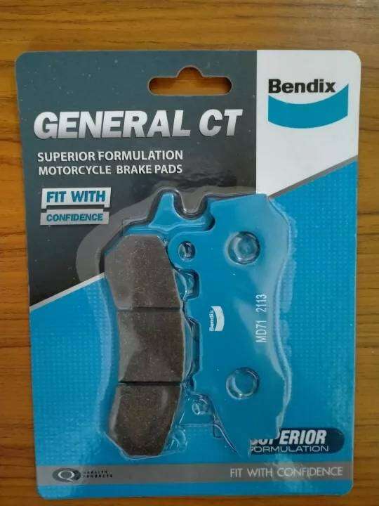 ผ้าเบรค Bendix (ของแท้) MD71 (หน้า) สำหรับ Honda PCX125 (2018) | Lazada ...