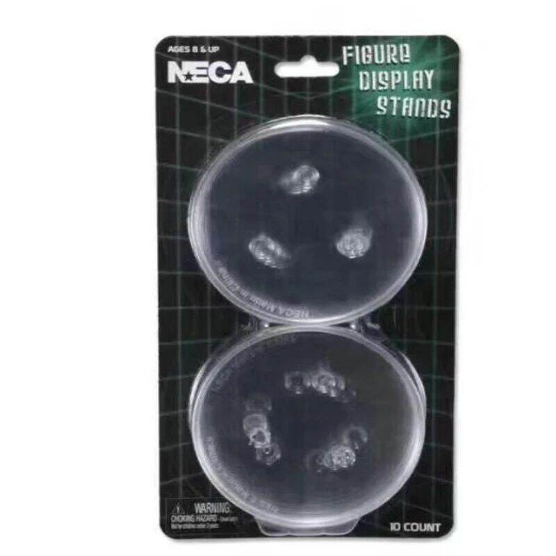 NECA รูปจอแสดงผลขาตั้งรูปขาตั้งฐานสีดำสีขาว PVC ตัวเลขการกระทำของเล่น ...