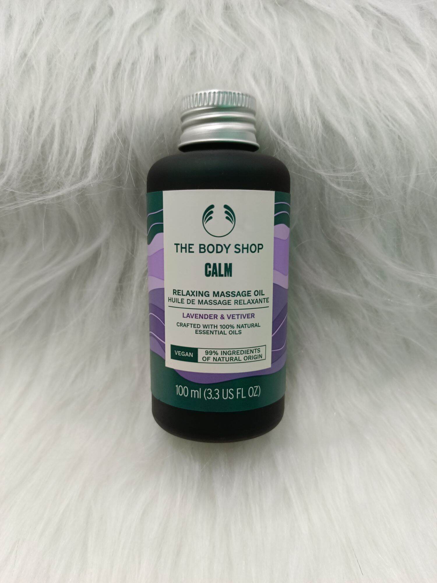 THE BODY SHOP CALM RELAXING MASSAGE OIL 100ML - Best & Beauty skin - ThaiPick