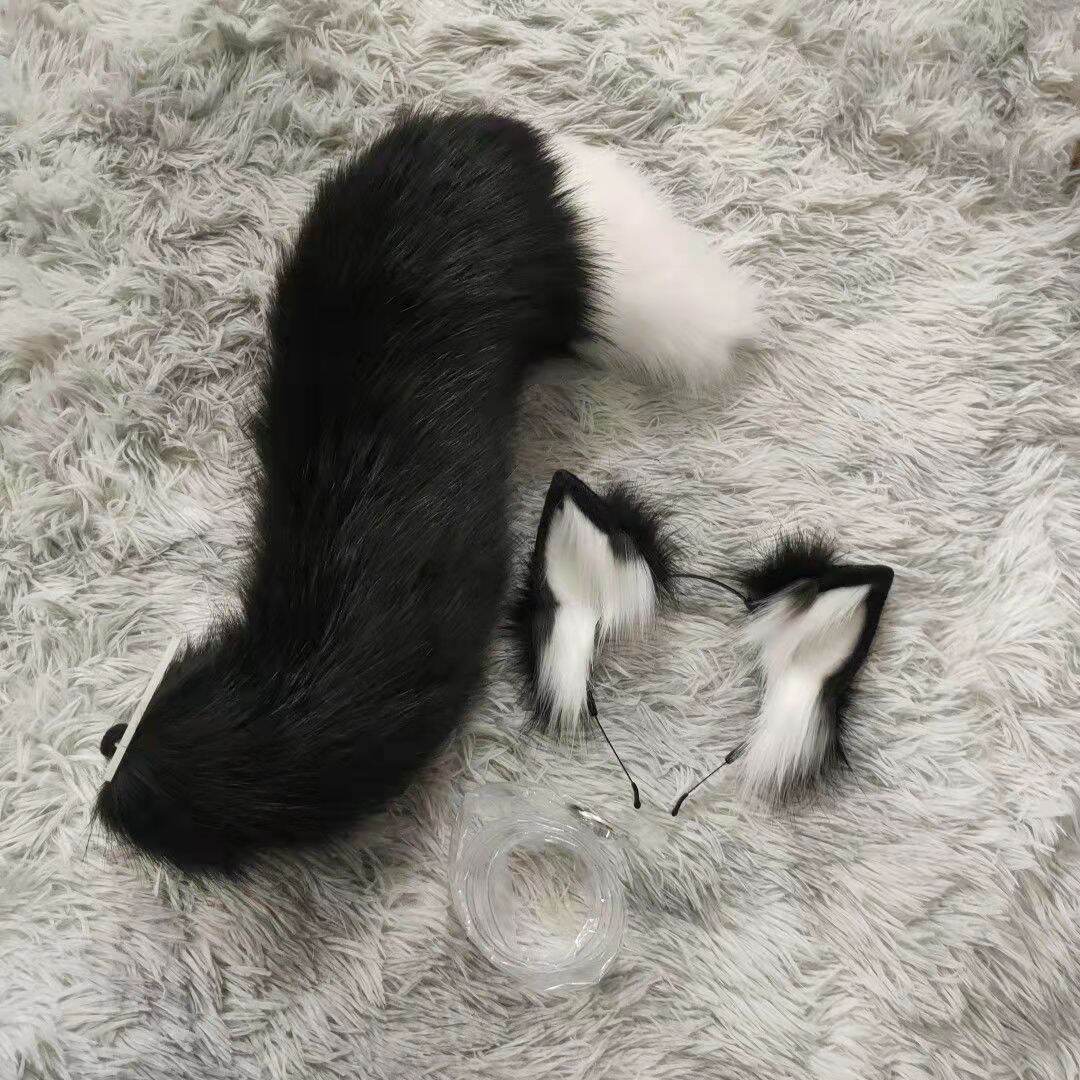 Taobao Collection หางแมวหางจิ้งจอกหางขนฟูเครื่องแต่งกายคอสเพลย์ ...