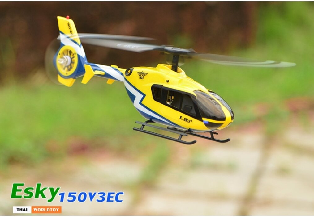 เฮลิคอปเตอร์บังคับวิทยุ ESKY 150EC 4CH GYRO 6X 2.4GHZ RTF - it hobby ...
