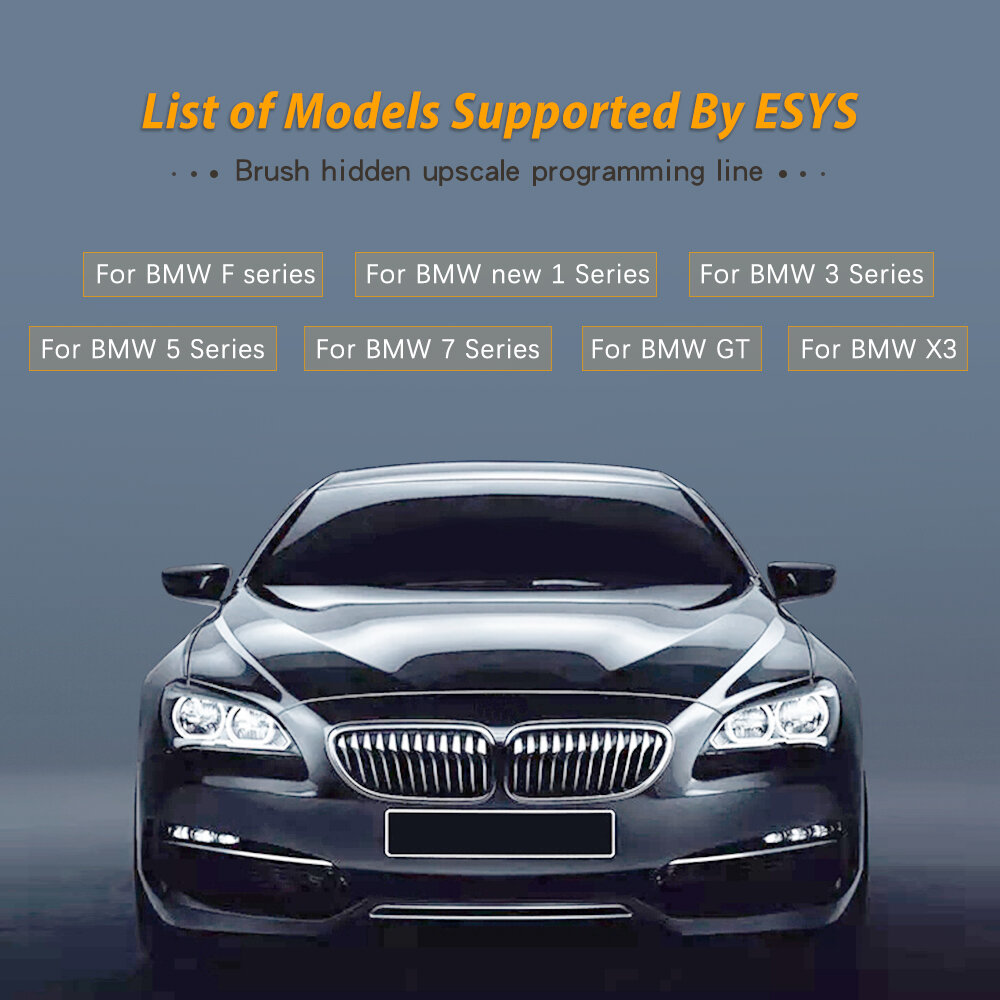 Esys ENET สายสำหรับ BMW F-Serie REFRESH ข้อมูลที่ซ่อนอยู่ ICOM Coding ...