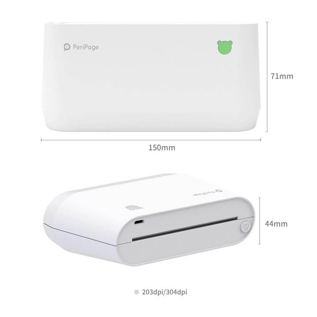 PeriPage A9 Max เครื่องปริ้นเตอร์ ปริ้นกระดาษสติ๊กเกอร์ ฟรีกระดาษ ...