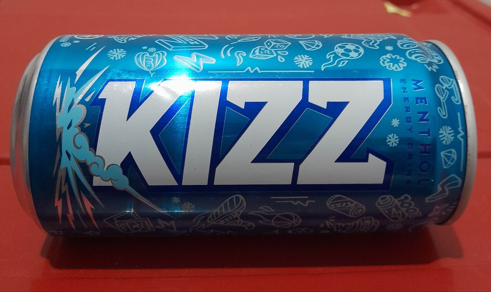 "KIZZ " energy drink จากกัมพูชา ปริมาณ 250 มล. กระป๋องขนาด ...