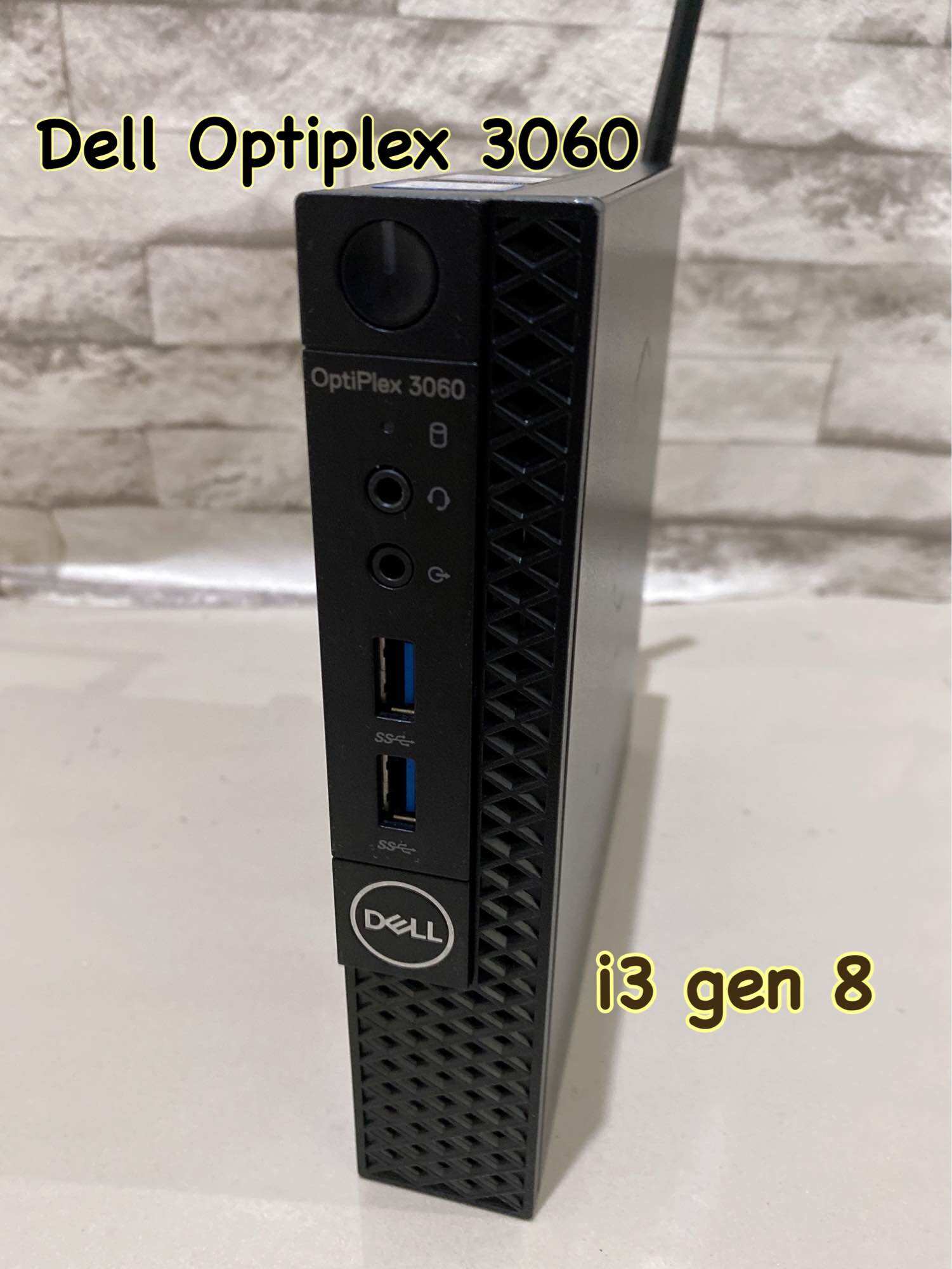 Dell Optiplex 3060 Micro PC intel i3-8100T แรม 8 GB SSD M2 256 GB 🔥มี ...