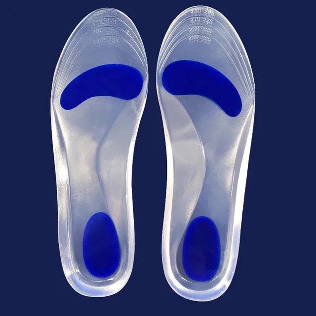 Silicon Orthopedic insoles สําหรับรองเท้าผู้หญิงผู้ชายแบนเท้าสนับสนุน ...