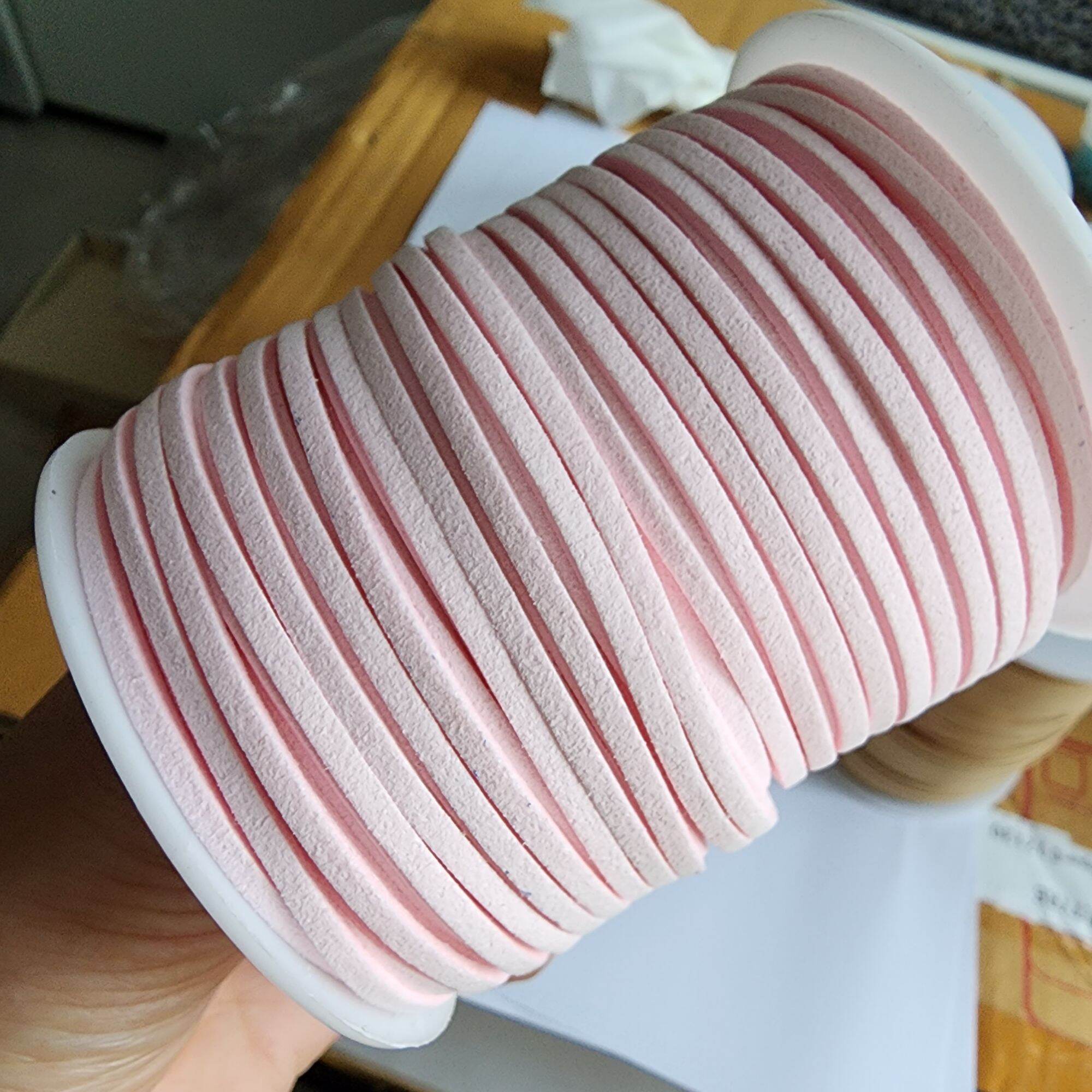 เชือกหนังชามัวร์ ขนาด 2.8มม.สำหรับทำสร้อย DIY | Lazada.co.th