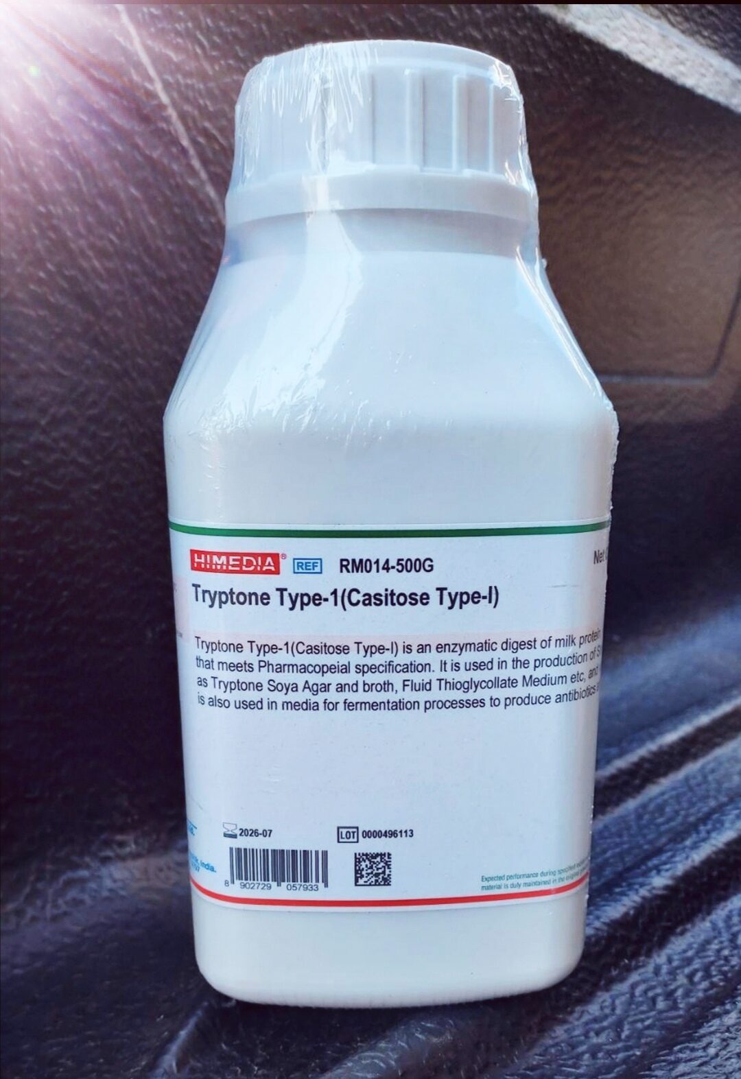 Himedia™ TRYPTONE TYPE-I (Casitose Type-I) ขนาด 500 กรัม | Lazada.co.th