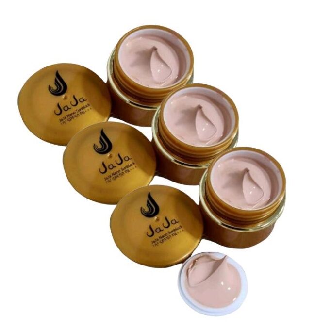 (3 ชิ้น) Jaja nano sunscreen SPF50 PA+++ จ๊ะจ๋า กันแดดจ๊ะจ๋า 5 กรัม กันแดดนาโน เนื้อเนียน ปรับ ...