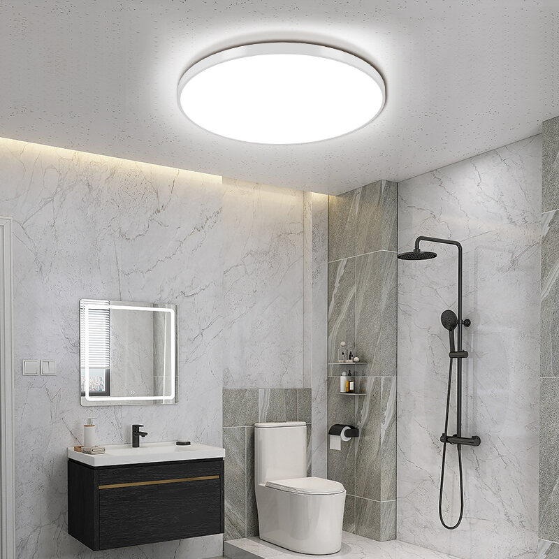 Modern Led Bathroom Ceiling Light | Shelly Lighting