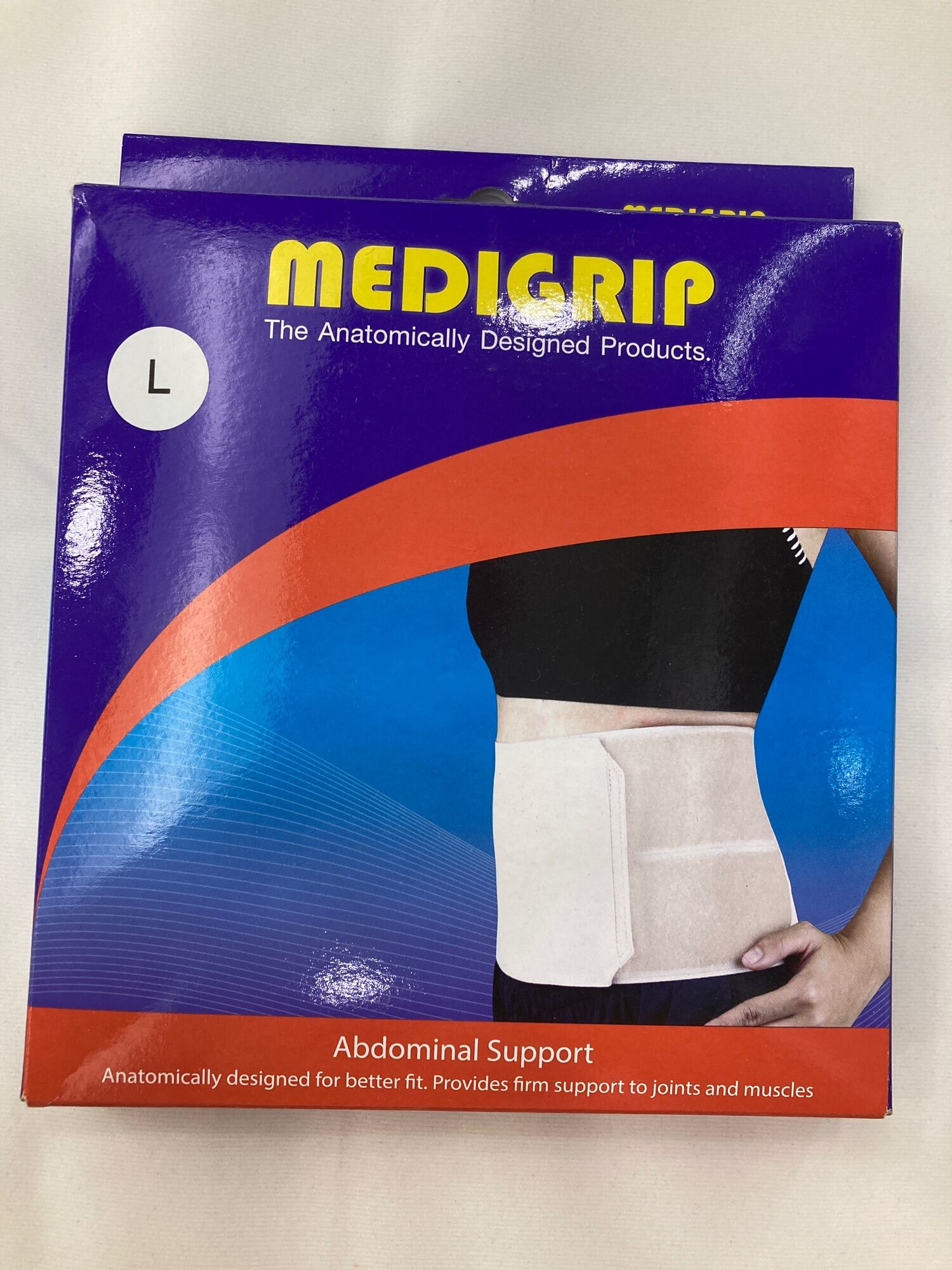 Medigrip Abdominal Support ซัพพอร์ต ใช้คาดบริเวณหน้าท้องให้กระชับ เพื่อ ...