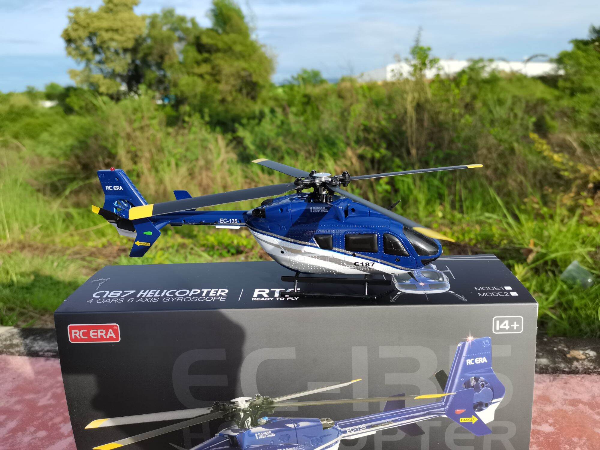 เฮลิคอปเตอร์ RC ERA C187 4CH EC135 RC Helicopter (RTF สินค้าชุดพร้อมเล่น) - it hobby shops ...