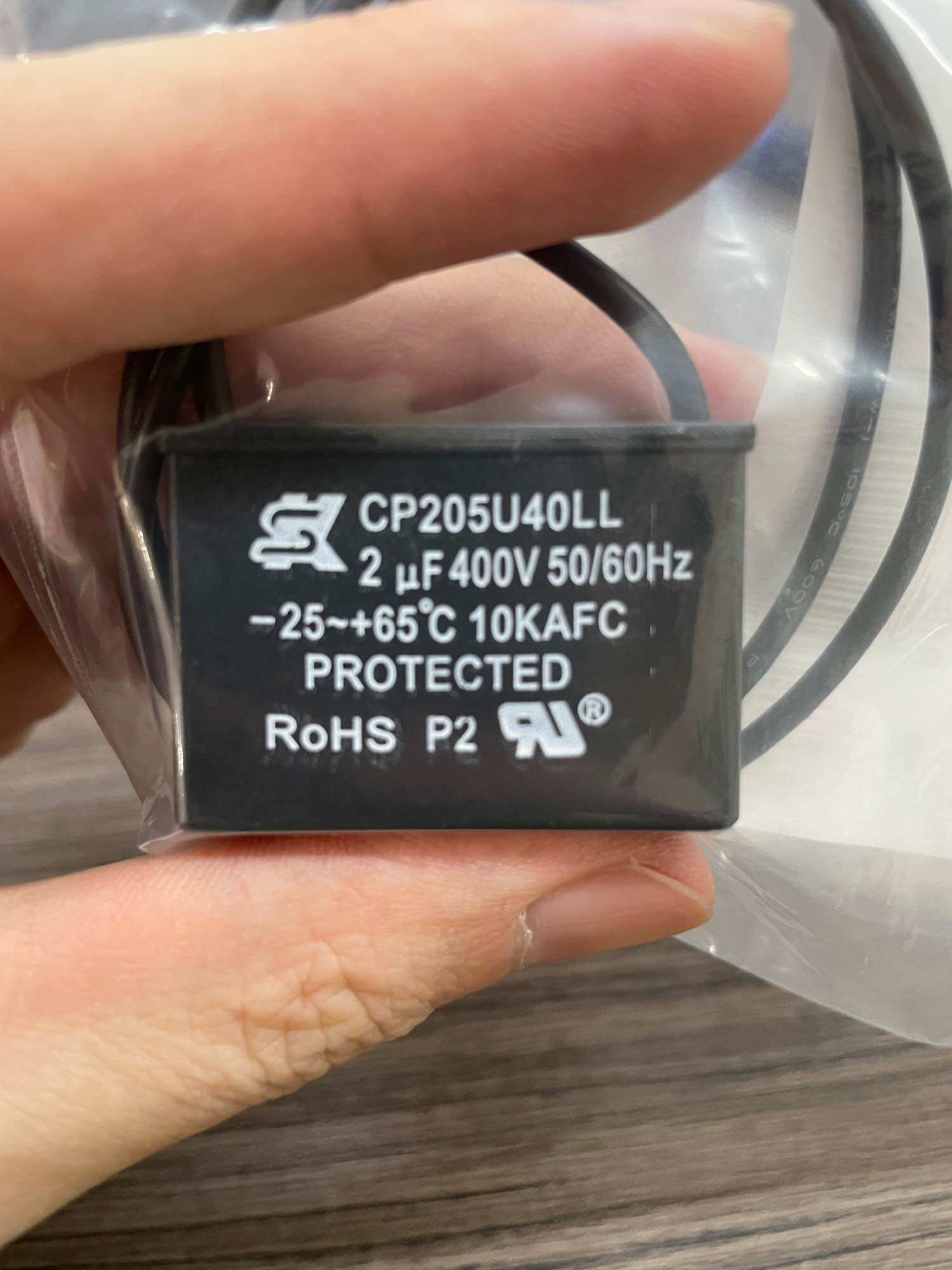 คาปาซิเตอร์มิตซูบิชิ MITSUBISHI อะไหล่แท้ 0.5uF 0.7uf 1.0uF 1.5uF 1.8uF ...