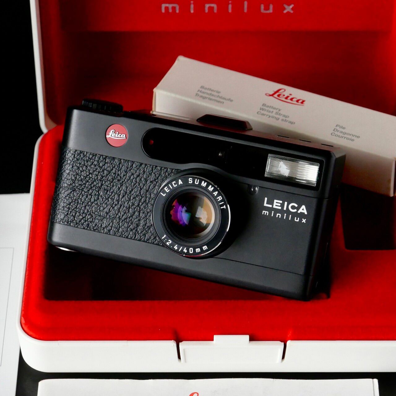 Leica Minilux Black ( Top Mint ) - Leica.Naitounoi - ThaiPick