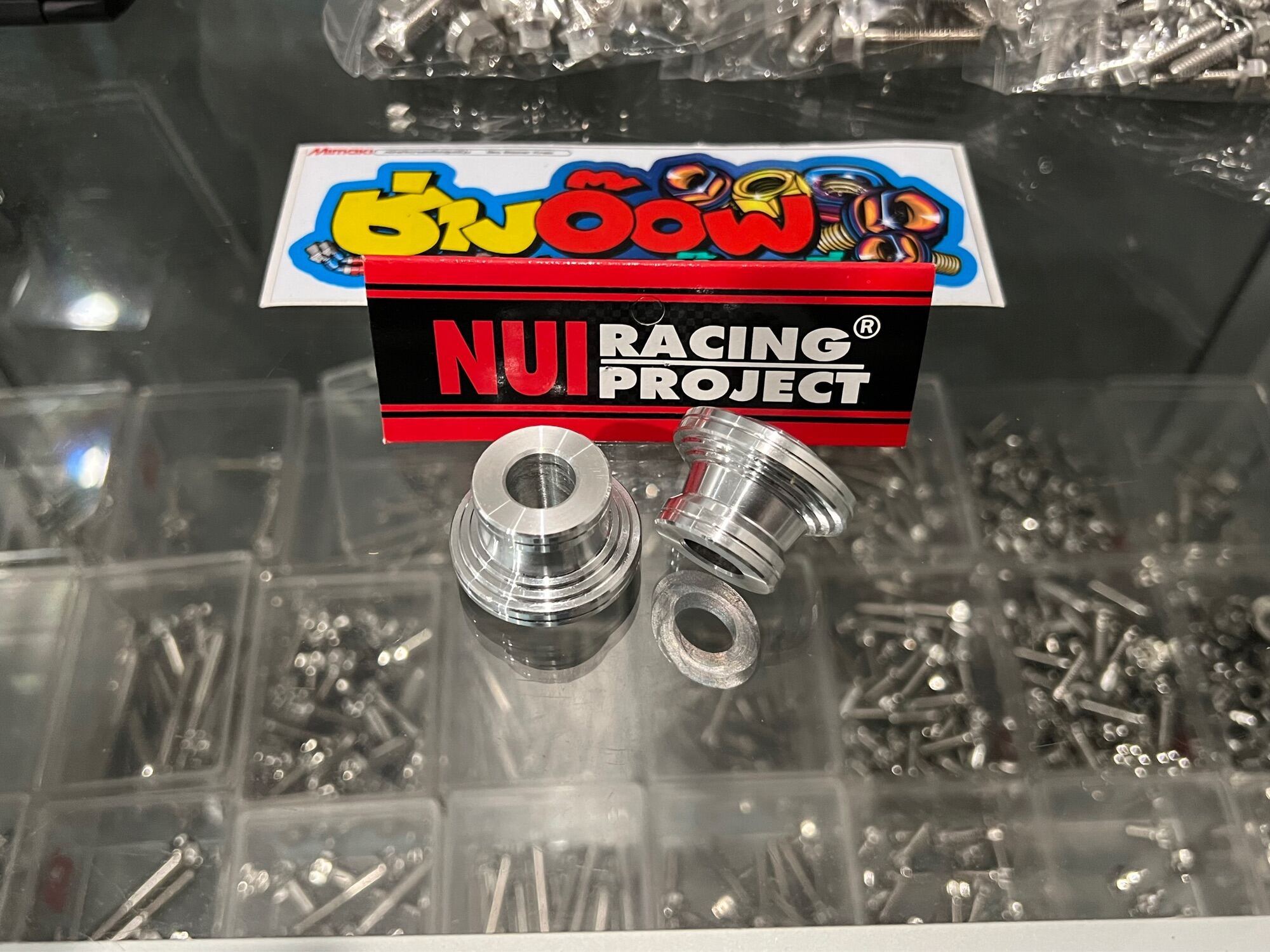 บูทล้อหน้าเวฟ125i2023 ซ้ายขวา งานหนุ่ยแท้ NUi Racing Project - Off ...