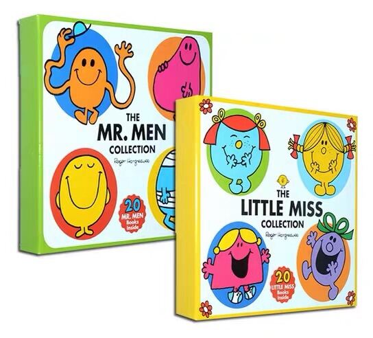 Mr Men And The Little Miss Collection 20 Books Box Set By Roger Hargreaves New Pack Th