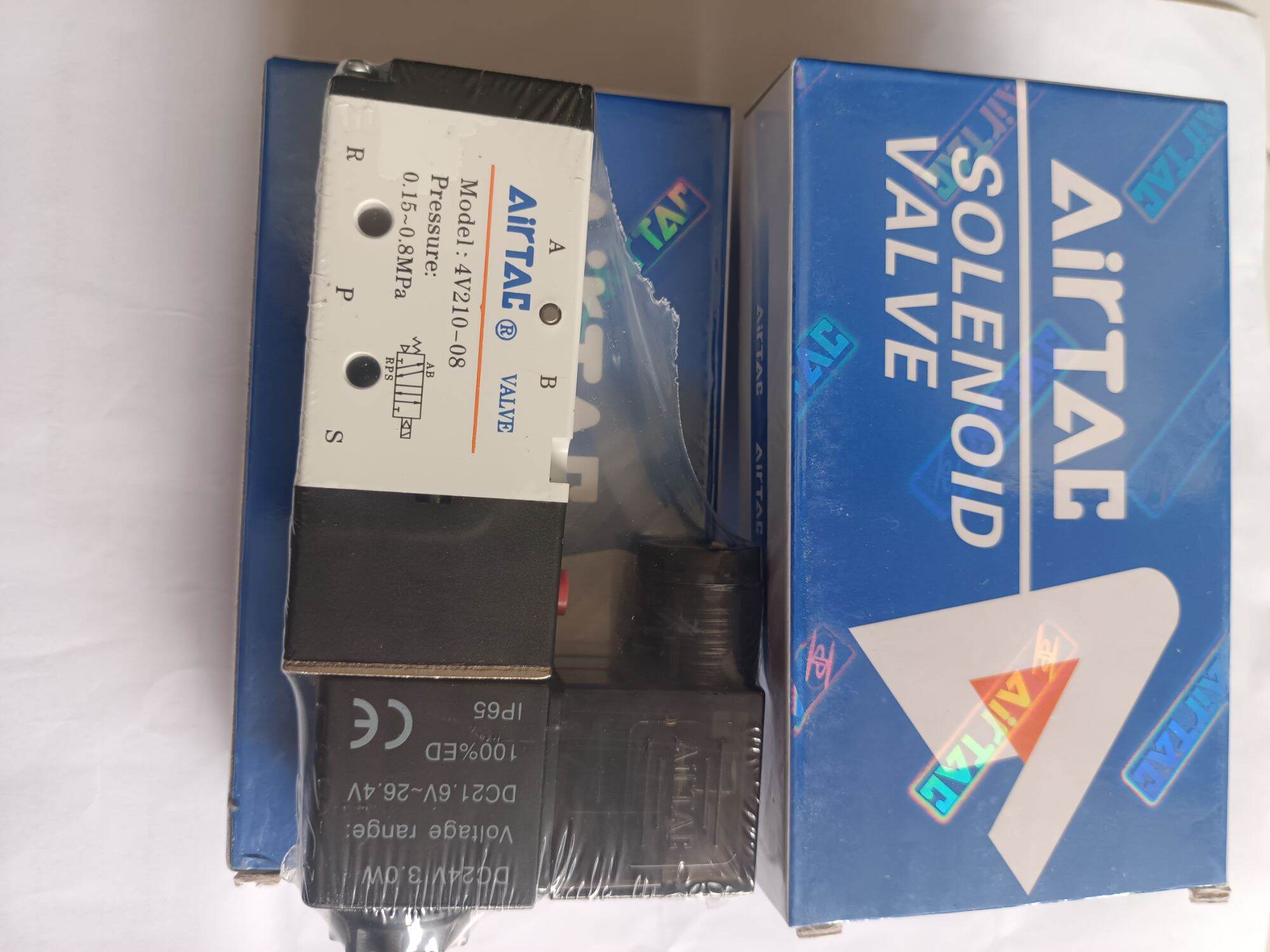 4V210-08B DC24V-220V Airtac Solenoid valve 5/2way PT1/4" | Lazada.co.th