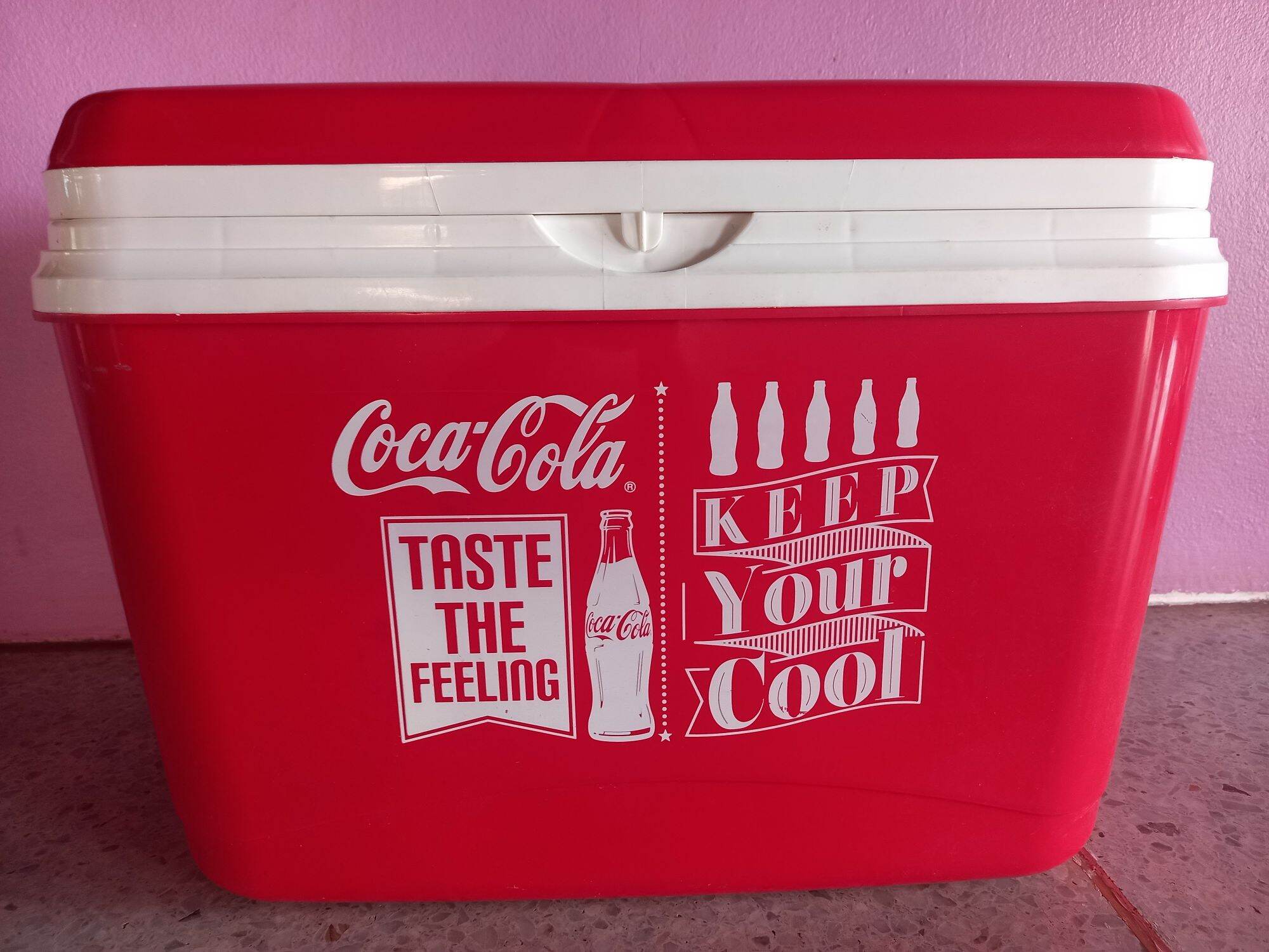 ถังน้ำแข็ง coke กระติดหิ้ว coke 45 ลิตร | Lazada.co.th