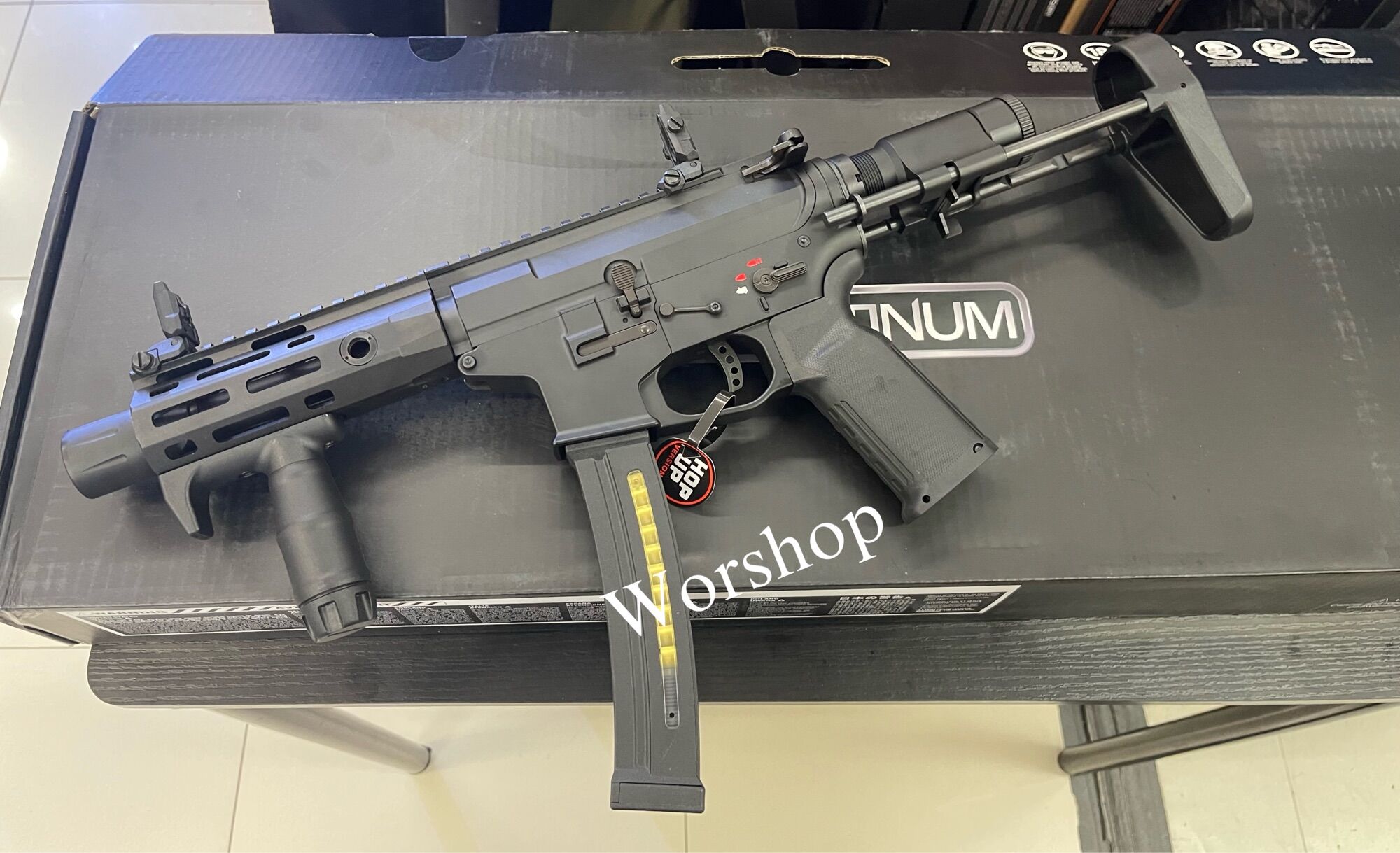 ปืนบีบีกัน รุ่น AR9 PDW - Cyma CM.106 Platinum มือ1 | Lazada.co.th