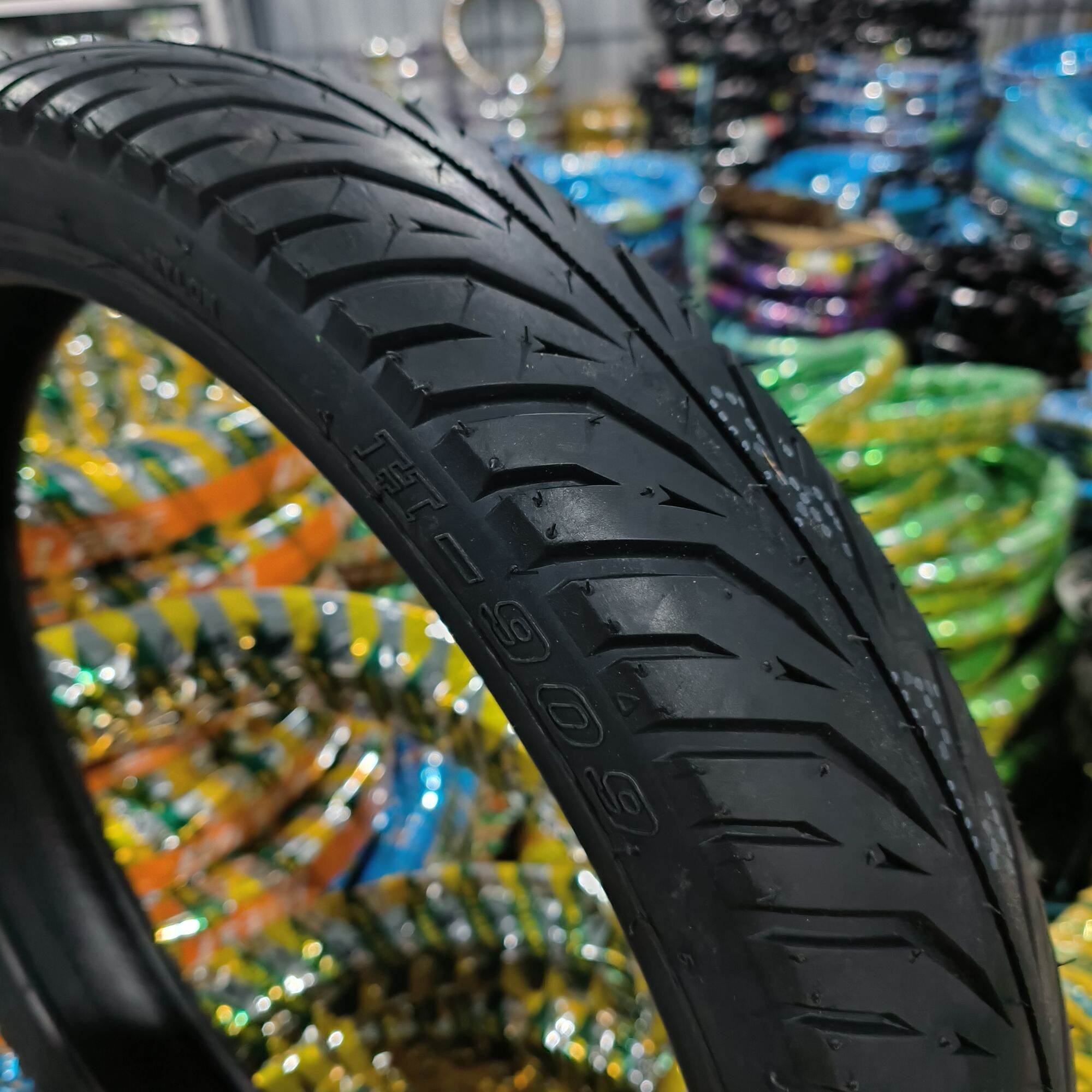 ยางนอก7090-17 (TL) แบบไม่ใช้ยางใน ลายBattlax(H909) ยี่ห้อwestlake ยาง ...