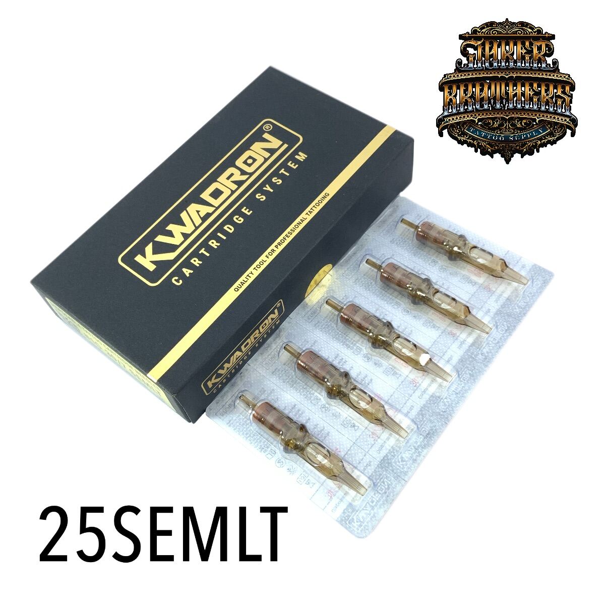อุปกรณ์สัก KWADRON Cartridge System (0.35) เเบนหน้าโค้ง SEMLT พร้อมส่ง ...